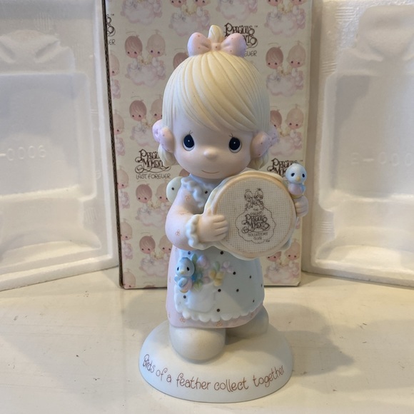 Precious Moments | Other | 986 Precious Moments Birds Of A Feather ...